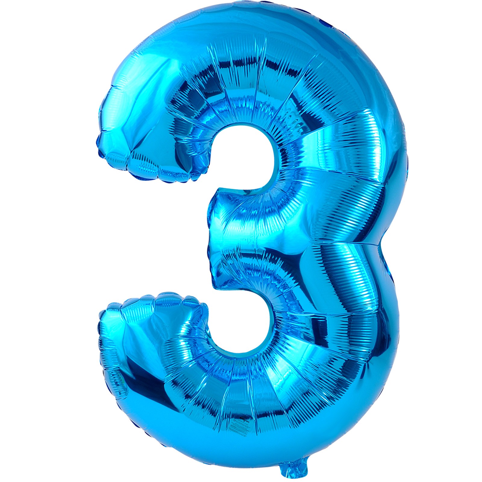 Blue 3 foil balloon | China foil balloons manufacturer | mylar balloons ...